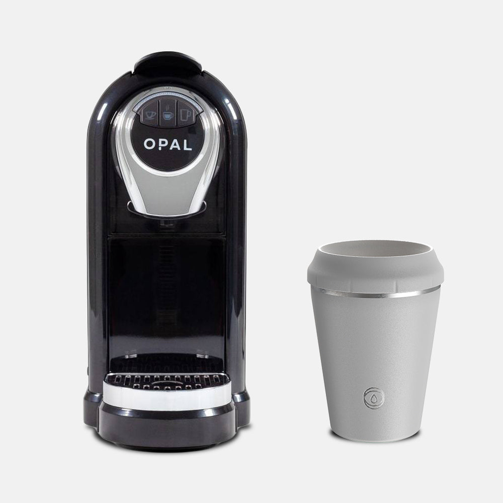OPAL One and TOPL Flow360° Reusable Cup - Stone (8oz) Bundle — Best Coffee